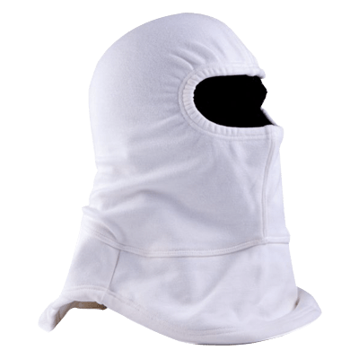 cagoule anti feu double couche protection visage complete pompiers